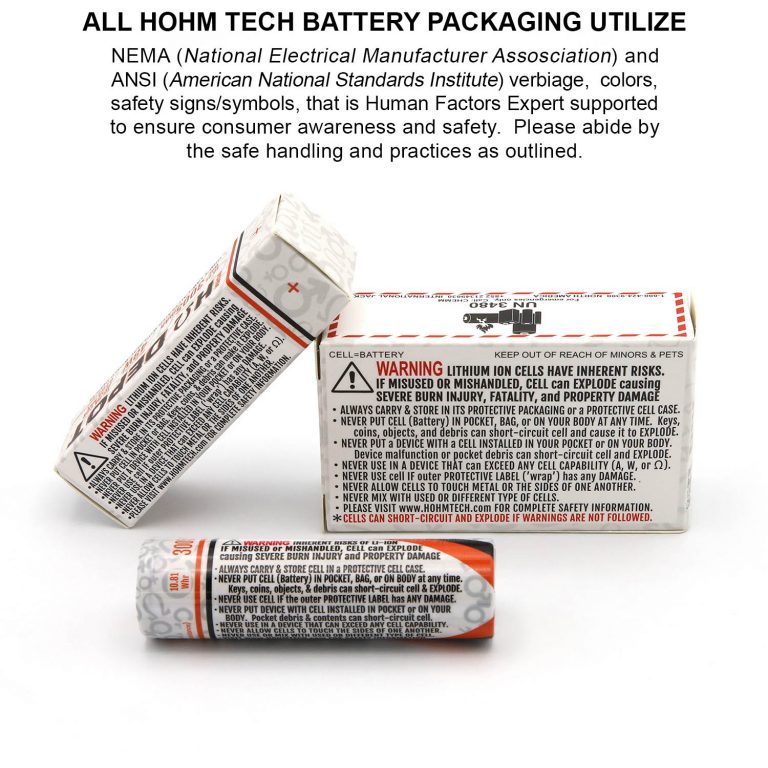 HΩ LIFE v4 – 18650 (2 pack)